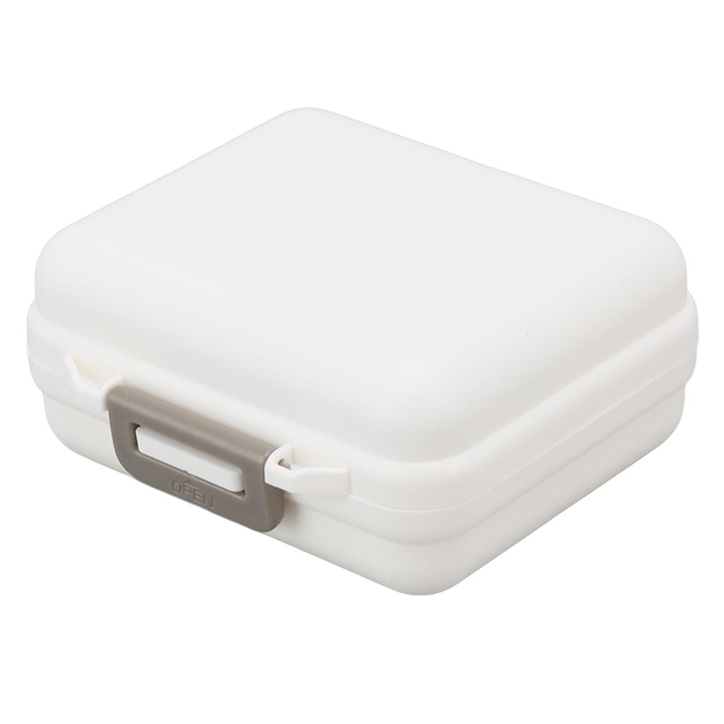 7 Compartments Pills Case Large Capacity Independent Opening Closing ...