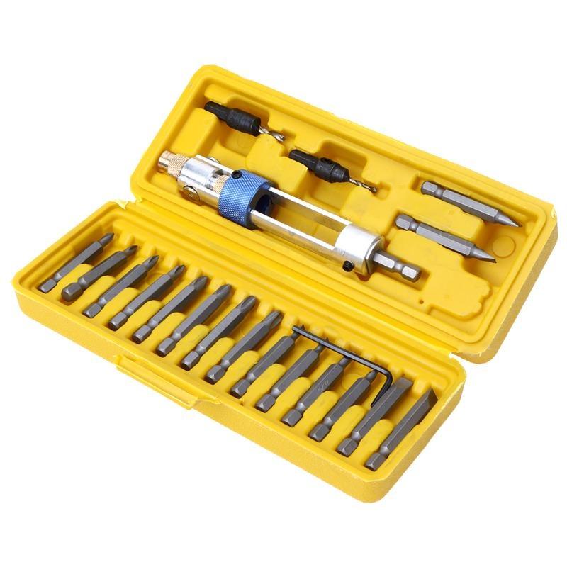 Buy 20Pcs Half Time Drill Driver Multi Screwdriver Sets Updated Version ...