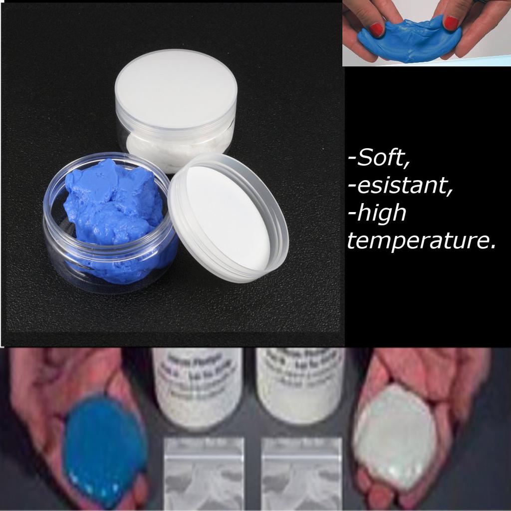 Buy 200g Mould Making Silicone Putty Mold Food Safe Sugarcraft Rubber ...