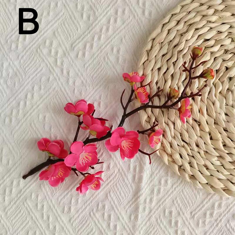 Buy 1PC Simulation Artificial Flower Plum Bossom Plastic Plant Holding ...