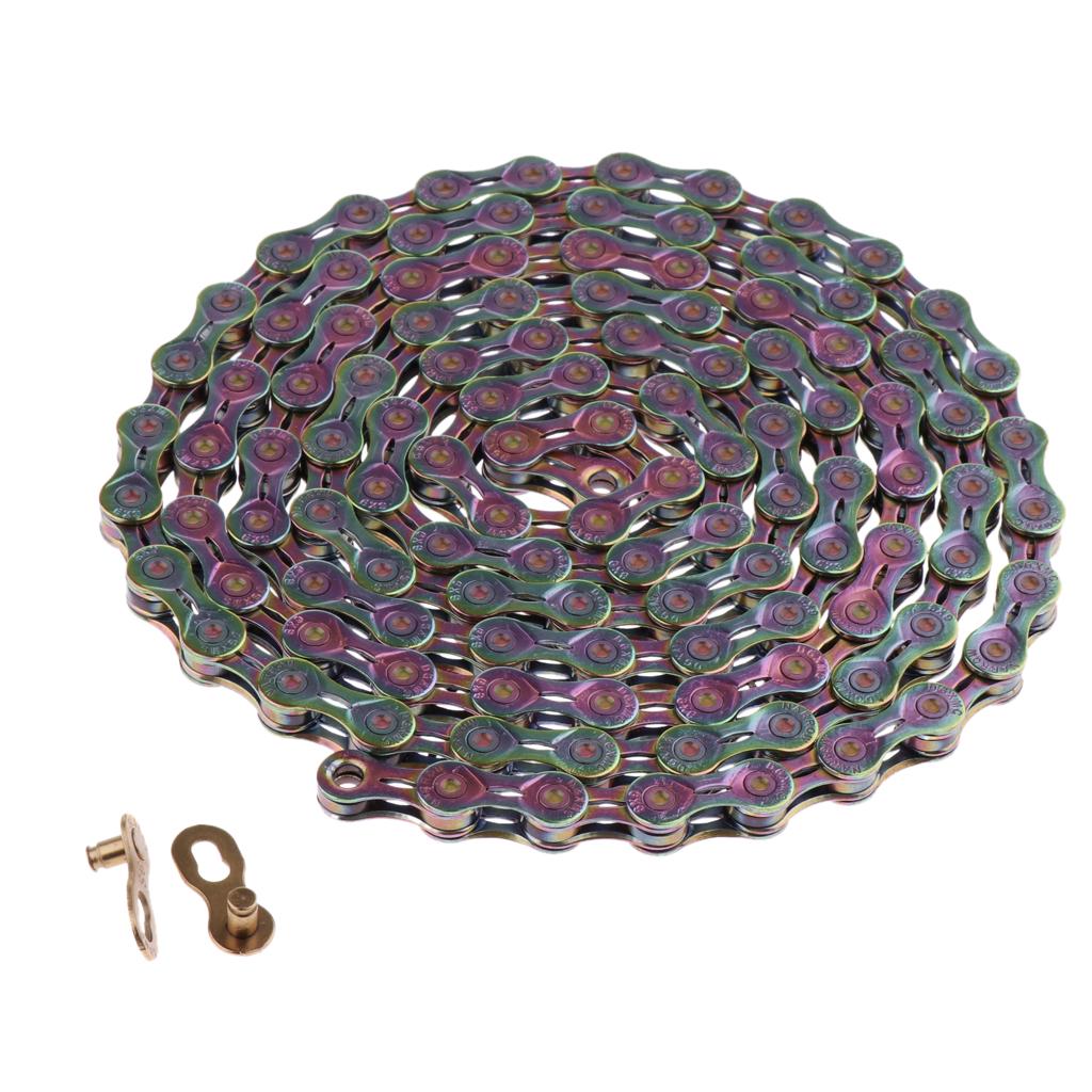 Buy Metal Mountain Road Bike MTB Bicycle Chain 1/2" X 11/128" 116 Links ...