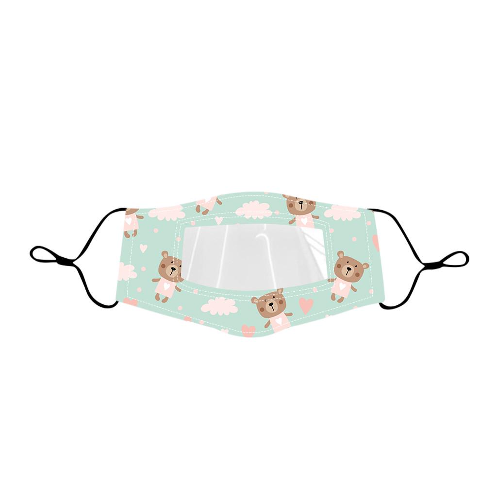 Buy AIIKA 5PC Children Outdoor Mask With Clear Window Visible ...