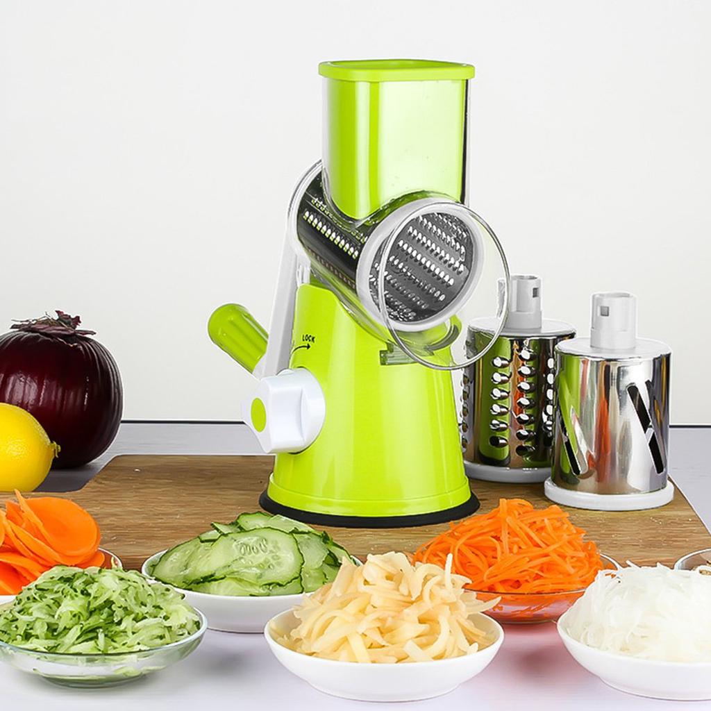 Buy Multifunctional Vegetable Shredder Hand Drum Rotary Grater Shred ...