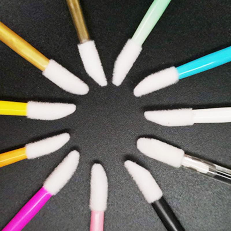 Buy Fashion Makeup Tools Solid Portable Flocking Lips Brush at ...