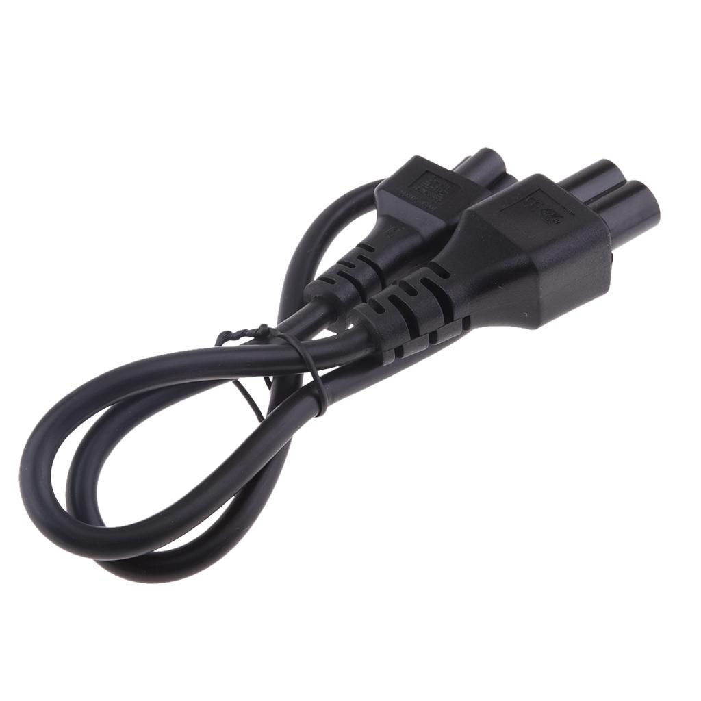 Buy IEC 320 C5 To C6 Extension Cable, Micky 3 Pin Male Female Cable at ...