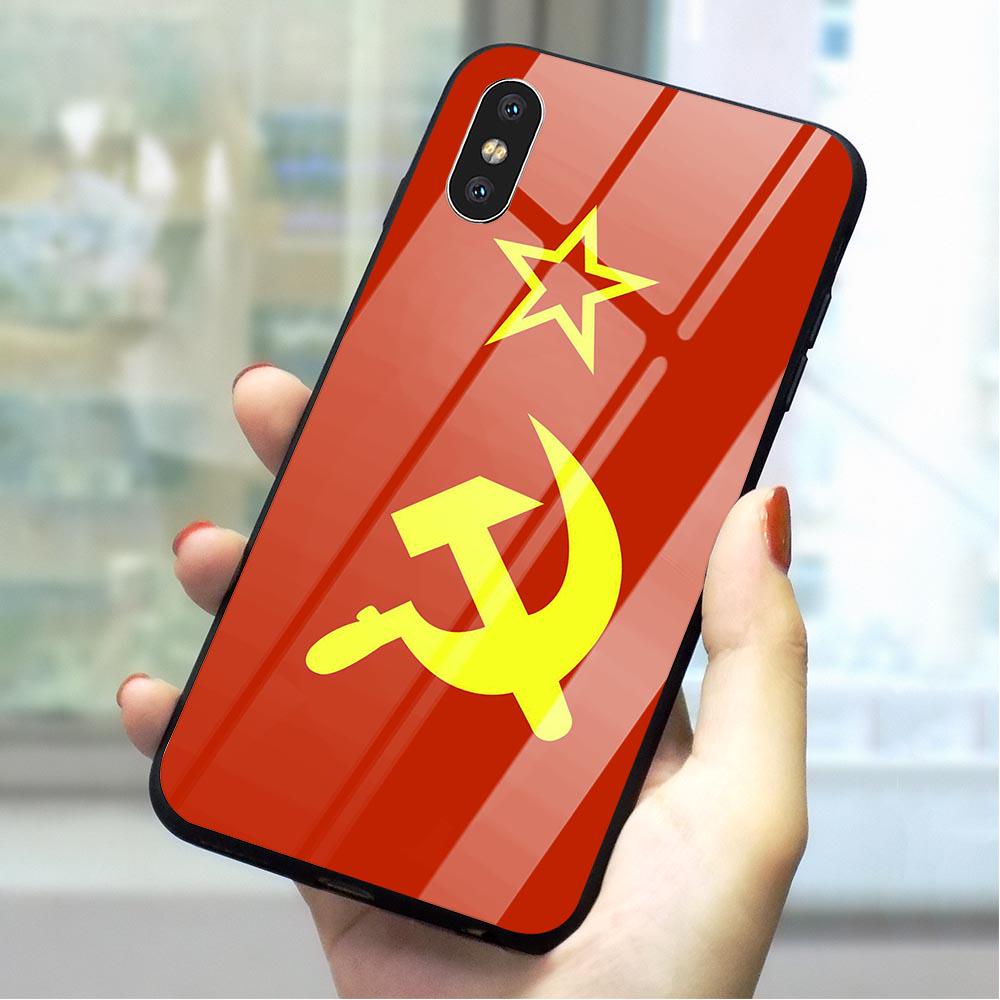 Buy Soviet Flag Phone Case for Xiaomi Mi A3 Pro Redmi iPhone Samsung ...
