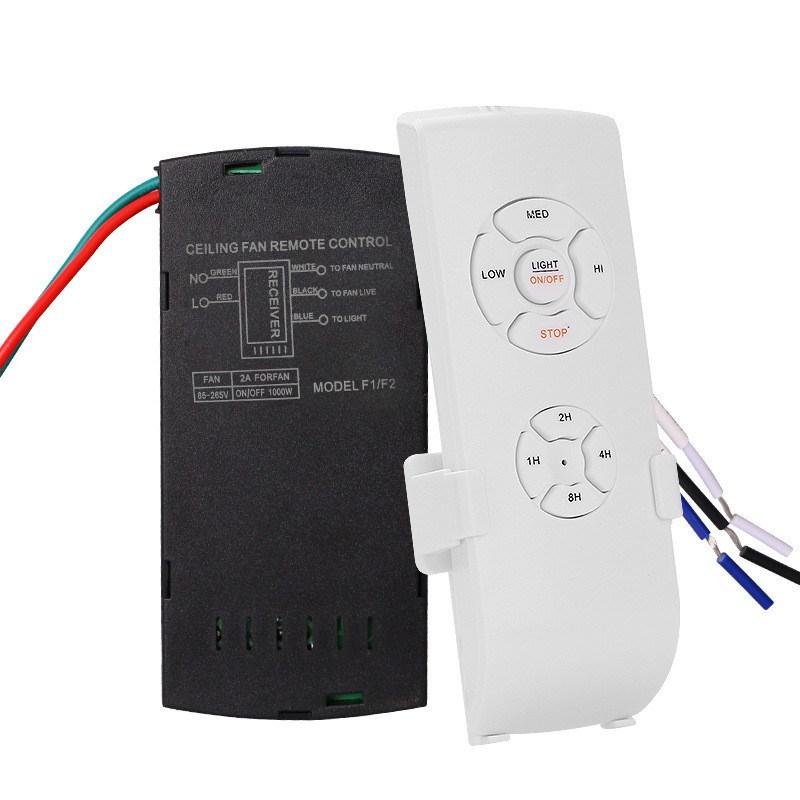 Remote Speed Ceiling Fan Light Lamp Controller Wireless Receiver Kits ...
