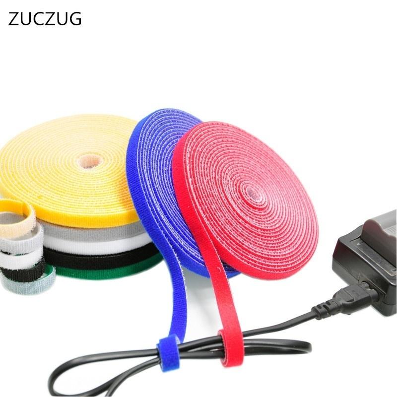 5 Color Nylon Cable Organizers Wires Organizer Eearphone Holder Mouse ...