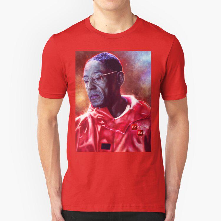 Buy Breaking Bad Gus Fring Cotton Black Tees Summer Men T Shirts Male ...