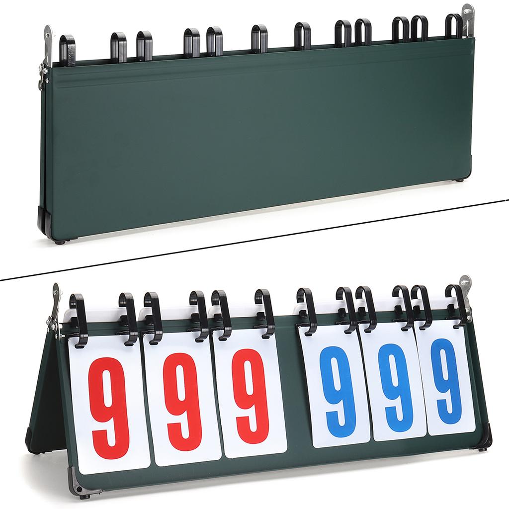 Buy 2Types Portable Sports Flip Scoreboard For Football Volleyball ...