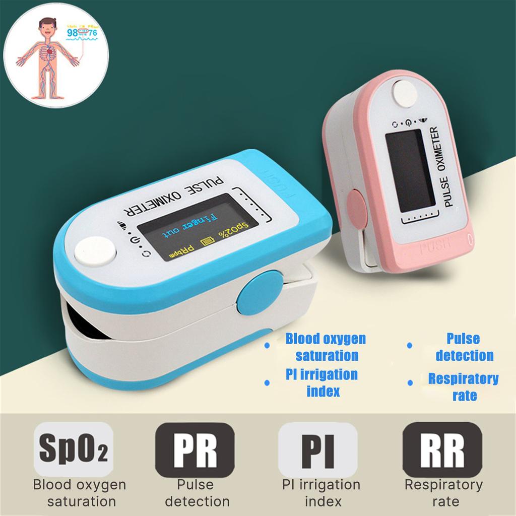 Buy Fingertip Blood Oxygen Saturation Monitor with LED Screen | Digital ...
