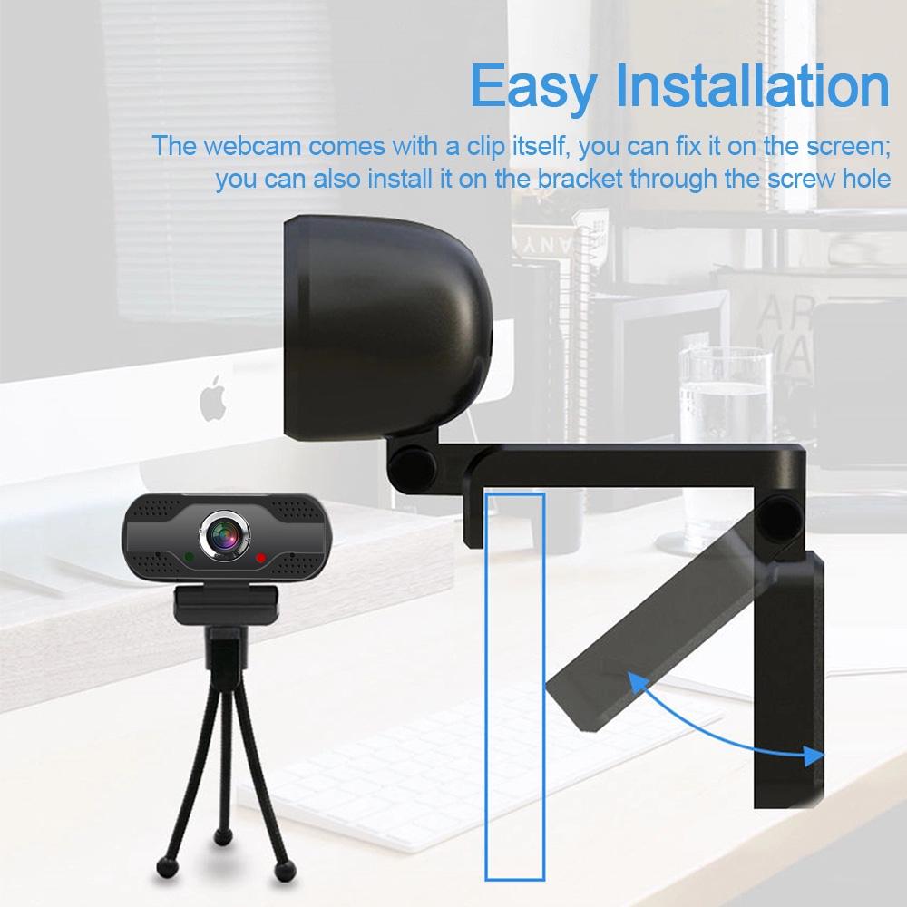 Buy HD Mini Webcam Convenient 1080p Camera with Microphone Digital USB ...