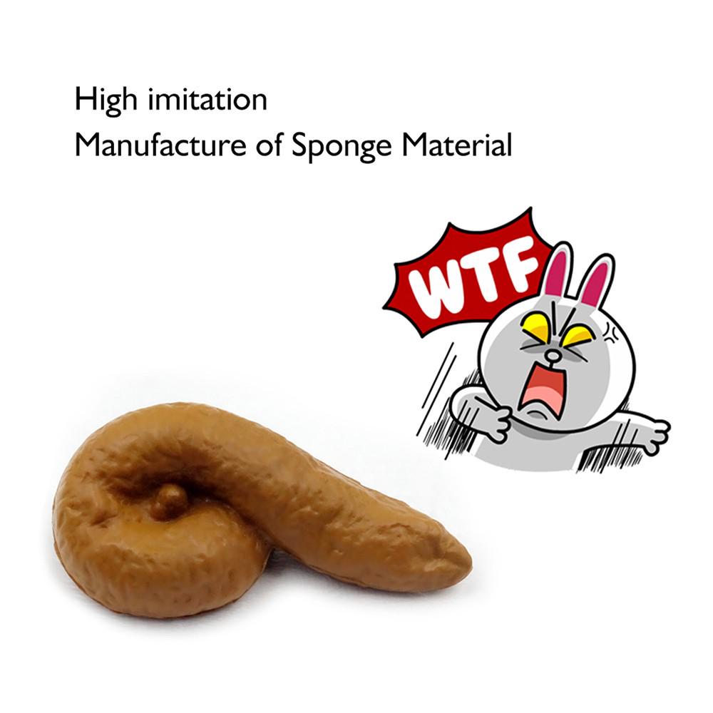 Buy High Imitation Realistic Shits Poops Fake Human Poop Funny Toy at ...
