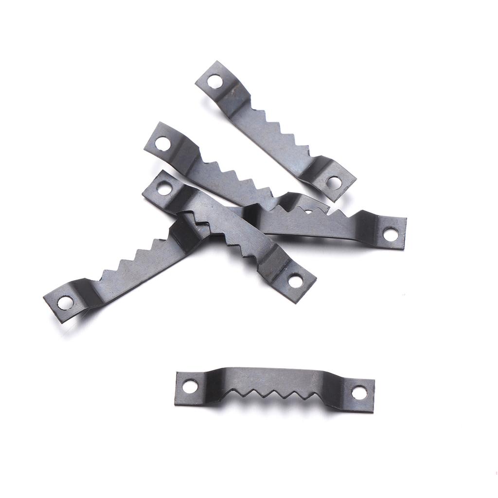 Buy 100pcs Sturdy Black Premium Double Hole Picture Photo Frame Saw ...