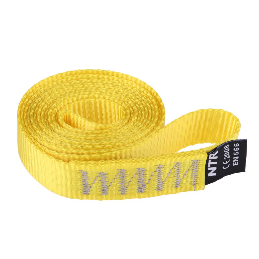 Buy Rock Climbing Sling Loop Fall Protection Descending Nylon Webbing ...
