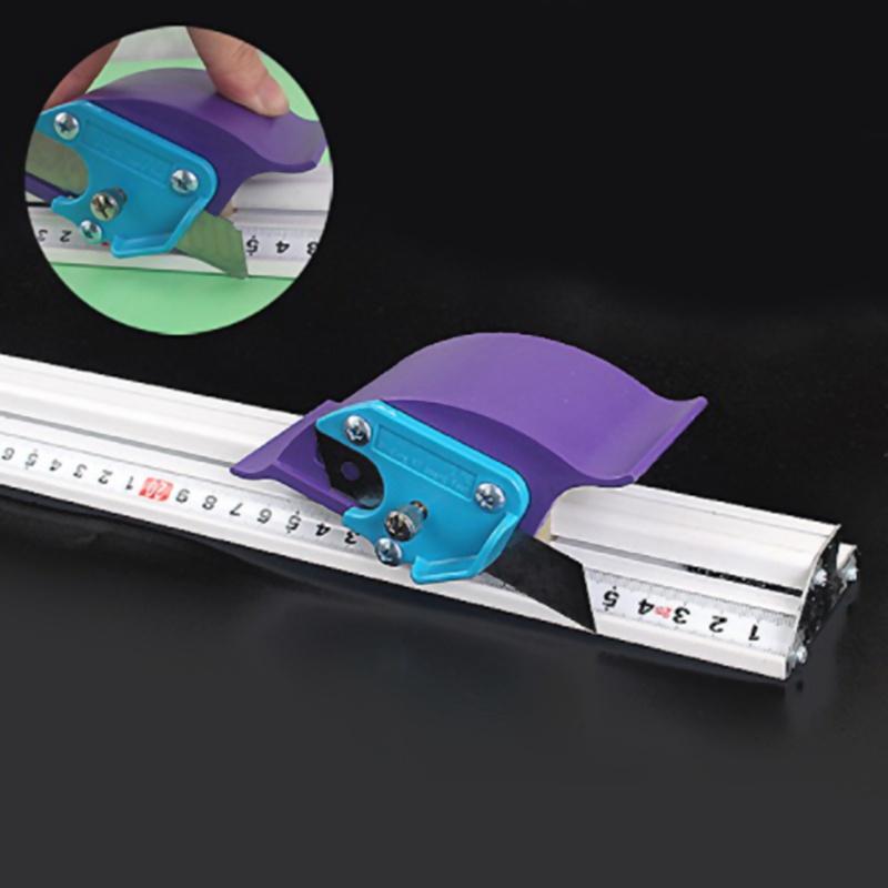 Buy Kt Board, Pvc Board Cutting Ruler, Aluminum Alloy Non-Slip ...
