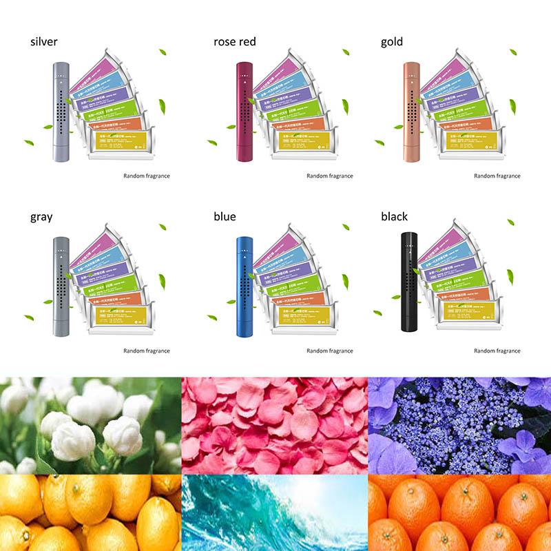 Fragrance Random 1 Set Perfume Stick Car Accessories Solid Perfume Air ...