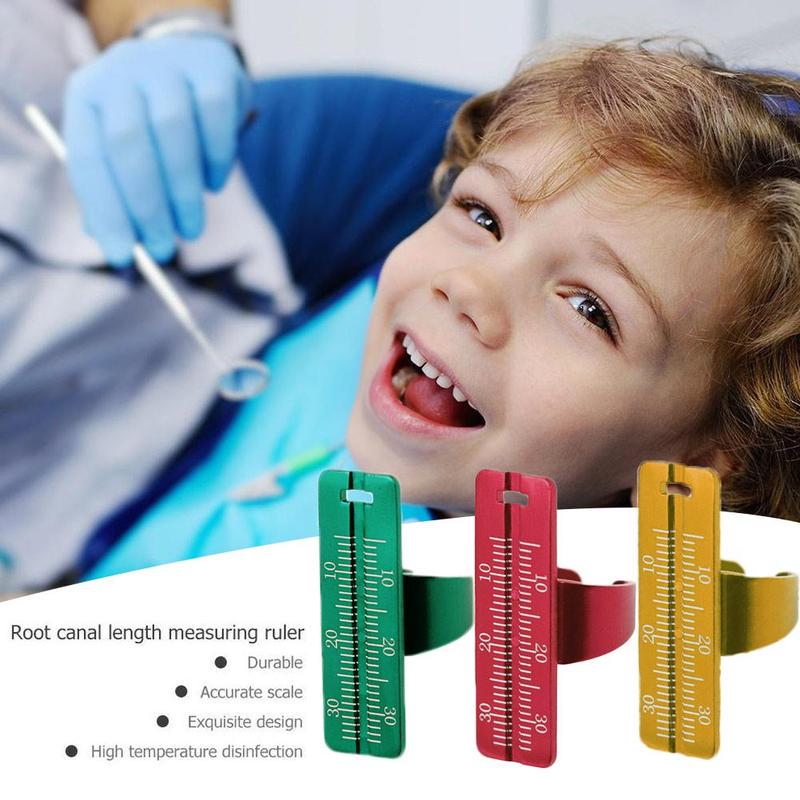 Cheap Dental Rulers Aluminium Dentist Endo Finger Rulers Measure Scale ...