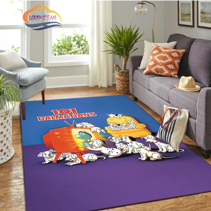 Buy Dalmatians Pongo and Perdita Cartoon Rugs Living Room Soft Bath ...