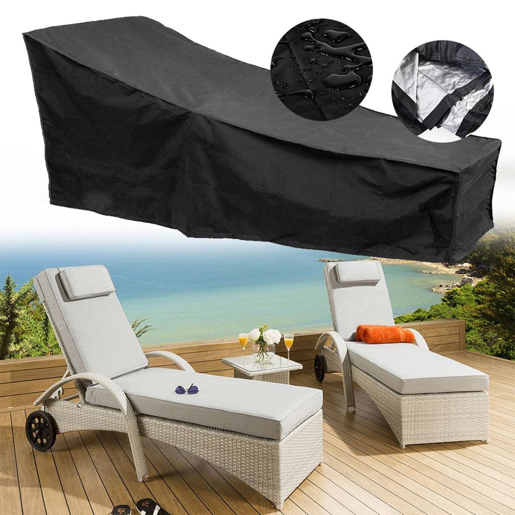 Buy FOR YOUR HOUSE1 Water Resistant Sunlounger Cover Outdoor Sun Lounge ...