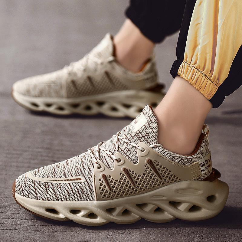 Men's All-match Breathable Running Sneakers Comfortable Breathable ...