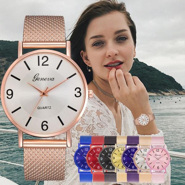 Buy Quartz Watch Women Watches Luxury Wristwatch Female Clock Wrist ...