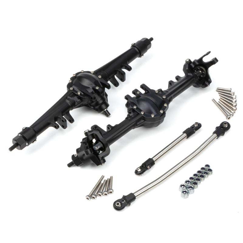 Buy Cnc Anodized Front And Rear Integrated Aluminum Axle For 1/10 Rc ...