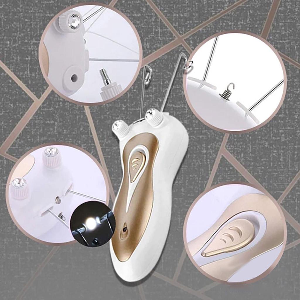 Electric Body Face Facial Hair Remover Defeatherer Cotton Thread ...