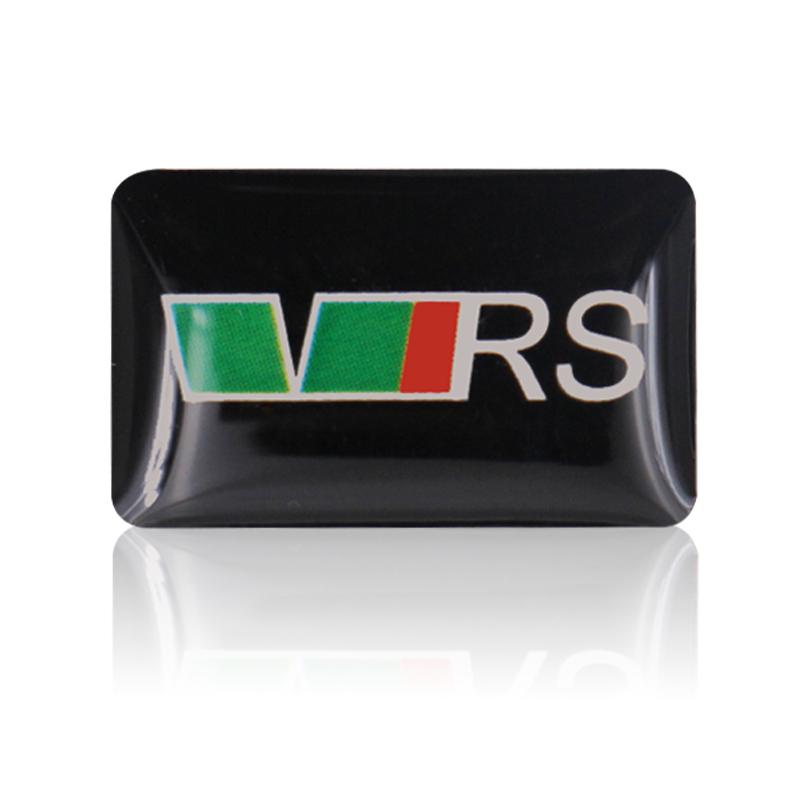 2 pcs Car shape auto parts badge car vrs logo logo sticker car shape ...