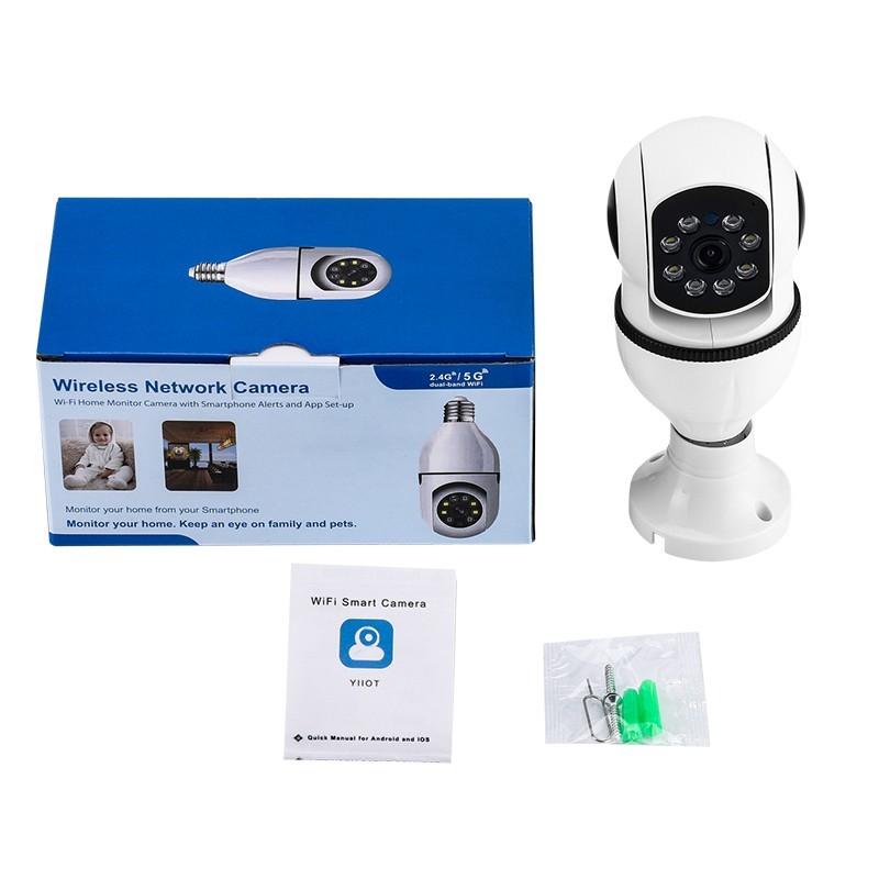 Cheap 5Ghz&2.4Ghz WIFI Surveillance 360° Rotate Auto Tracking Panoramic ...