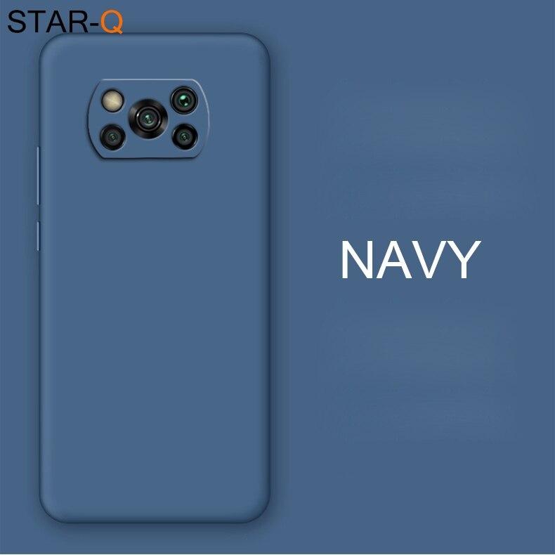 Buy New Full Cover Liquid Silicone Phone Case For Xiaomi Poco X3 Nfc M2 ...