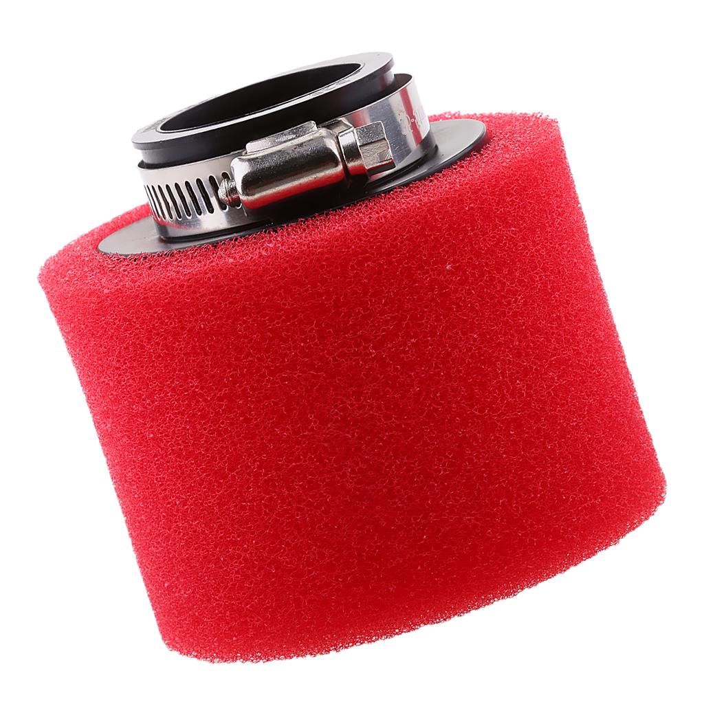 2 Stage Dual Layer Clamp On Pod Air Filter Cleaner 48mm ID Straight ...