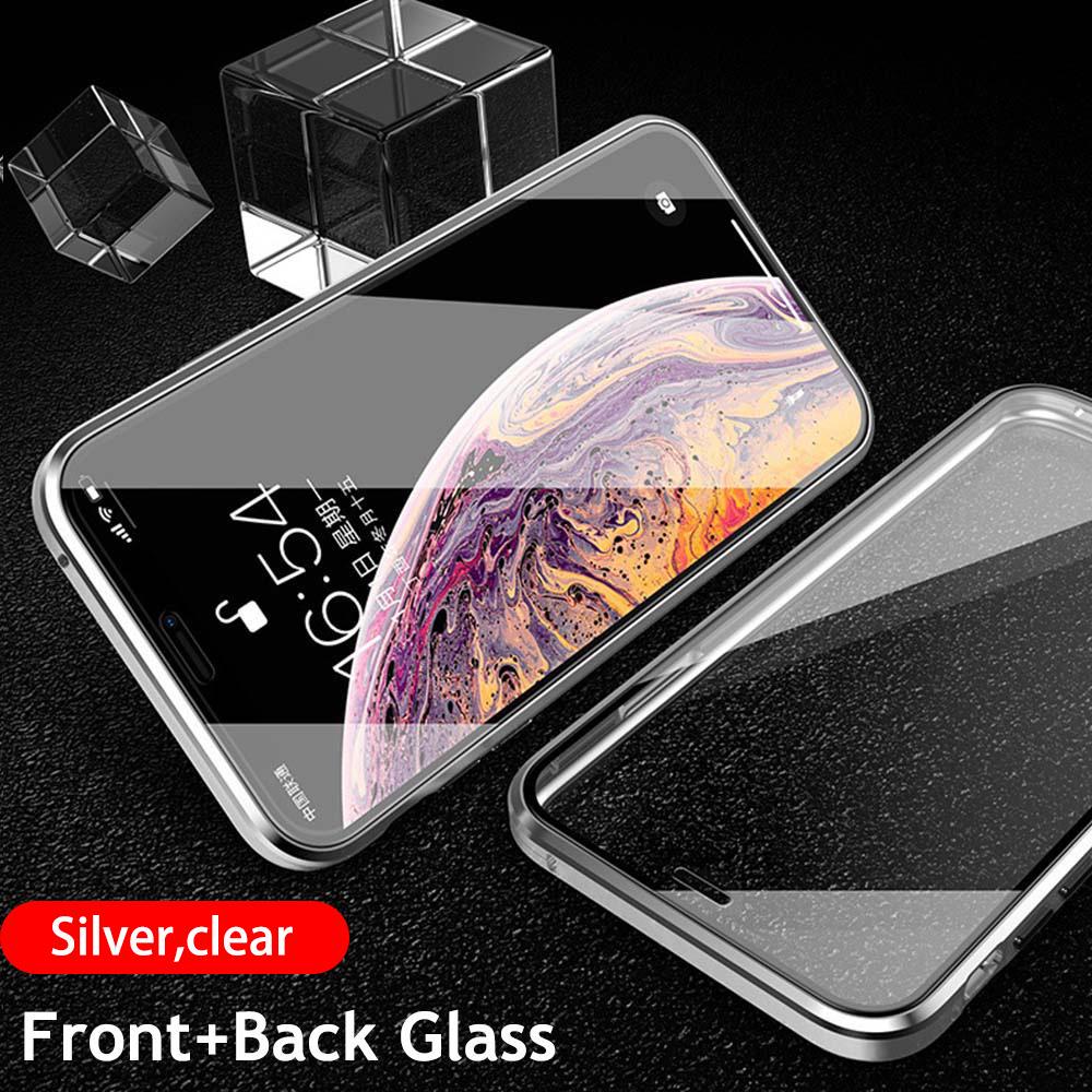 Buy Double-Side Tempered Glass For iPhone 11 Case 360 Degree Protective ...