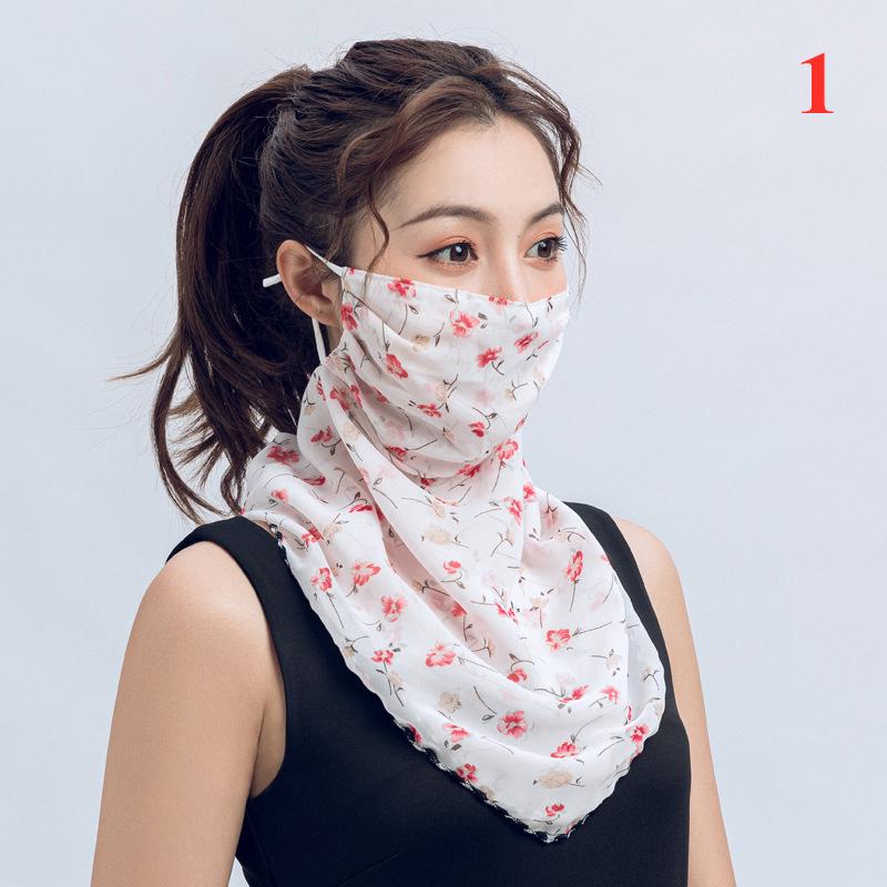 Buy 2020 Fashion Women Mouth Mask Lightweight Face Mask Scarf Sun ...