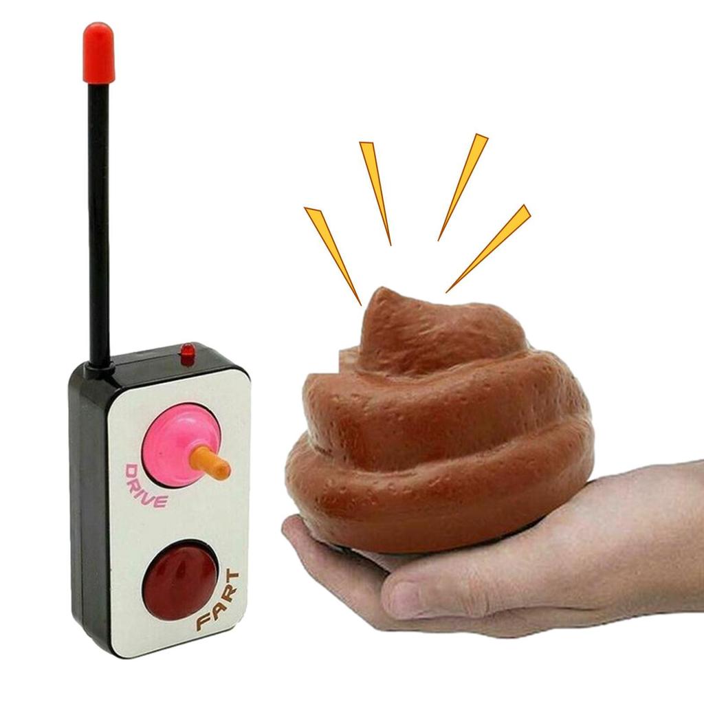 Cheap Poop Car Toy|360 Degree Rotating Poop Toy Stool|Funny Toy Remote ...