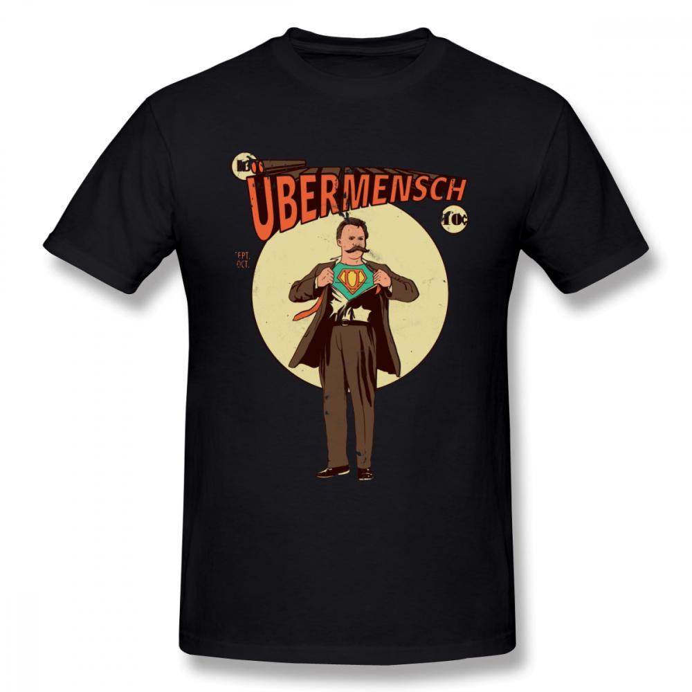 Buy Wonder T Shirt Ubermensch T -Shirt Short -Sleeve Male Tee Shirt 6xl ...