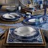 Buy Kütahya Porcelain Leonberg 24 Piece Dinnerware Set Band Decor 9429 ...