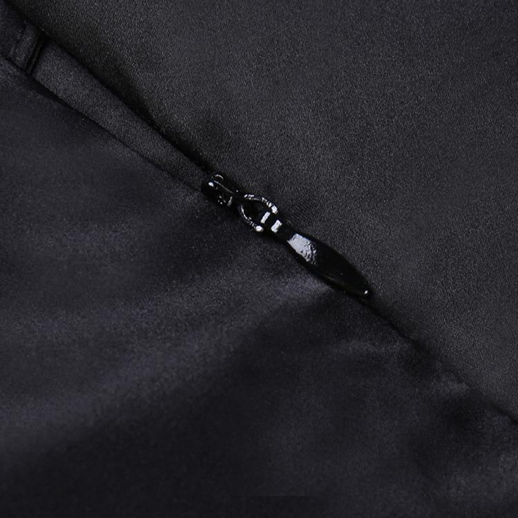 Buy Chinese Gothic Women Sexy Spaghetti Strap Midi Long Satin Dress ...