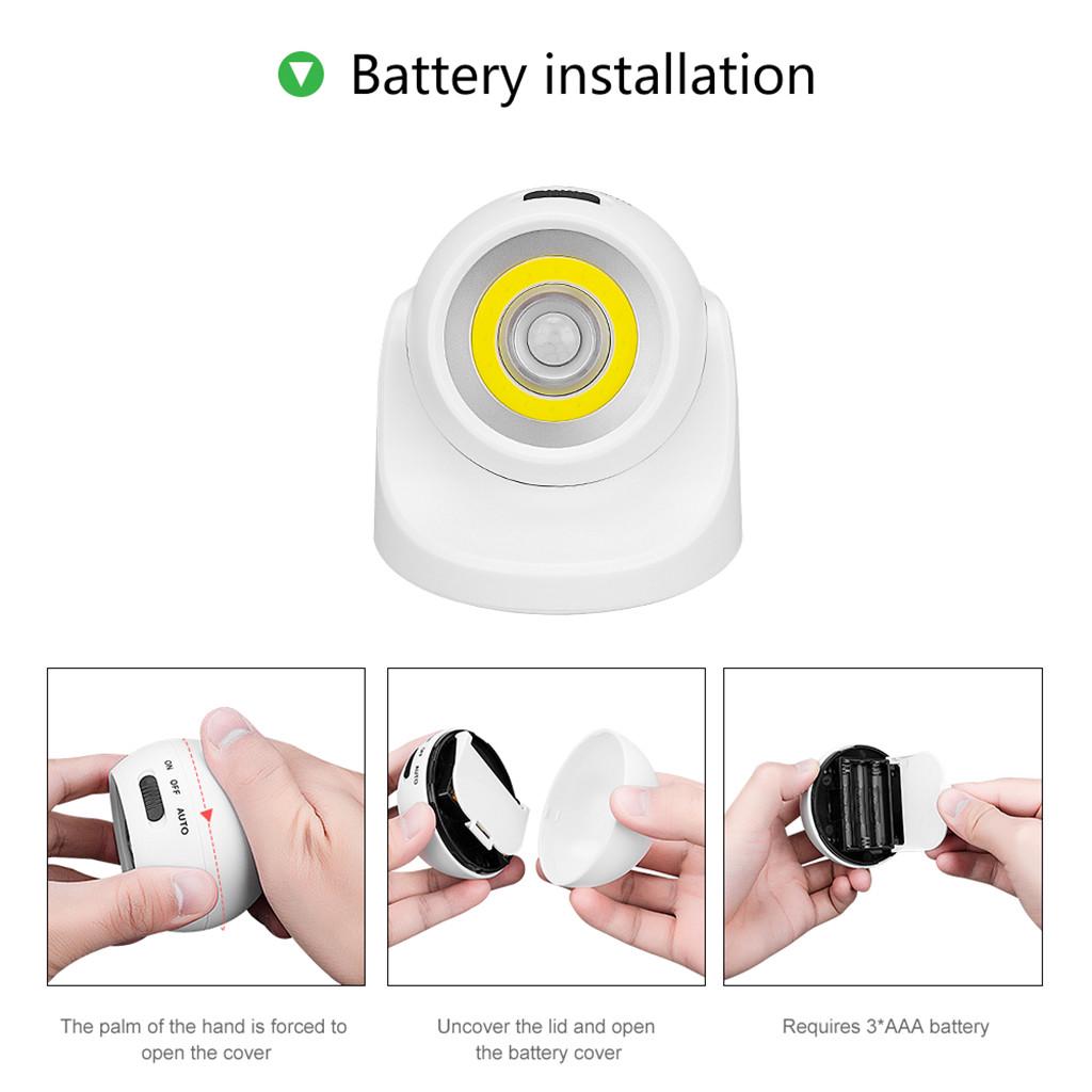 Buy Motion Activated Cordless Sensor LED Light Indoor Outdoor Garden ...