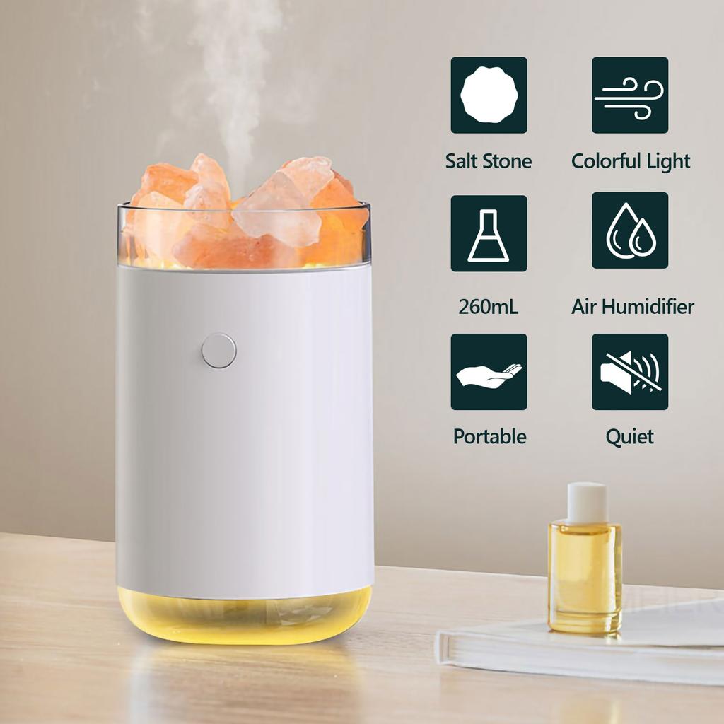Buy Portable Crystal Aromatherapy Humidifier USB Aroma Essential Oil ...