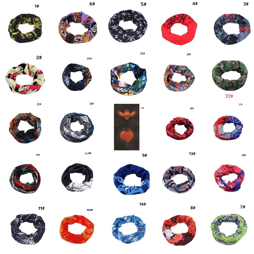Buy LX Fashionable Outdoor Quick Dry Hip Hop Head Scarves Face Bandanas ...