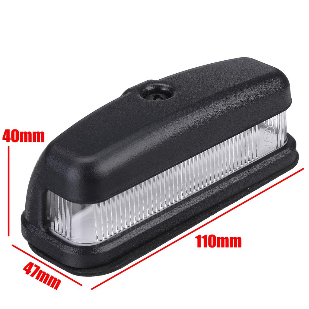 Buy PRC7255 XFC100550 1/2Pcs Car 6 LED Number License Plate Light For ...