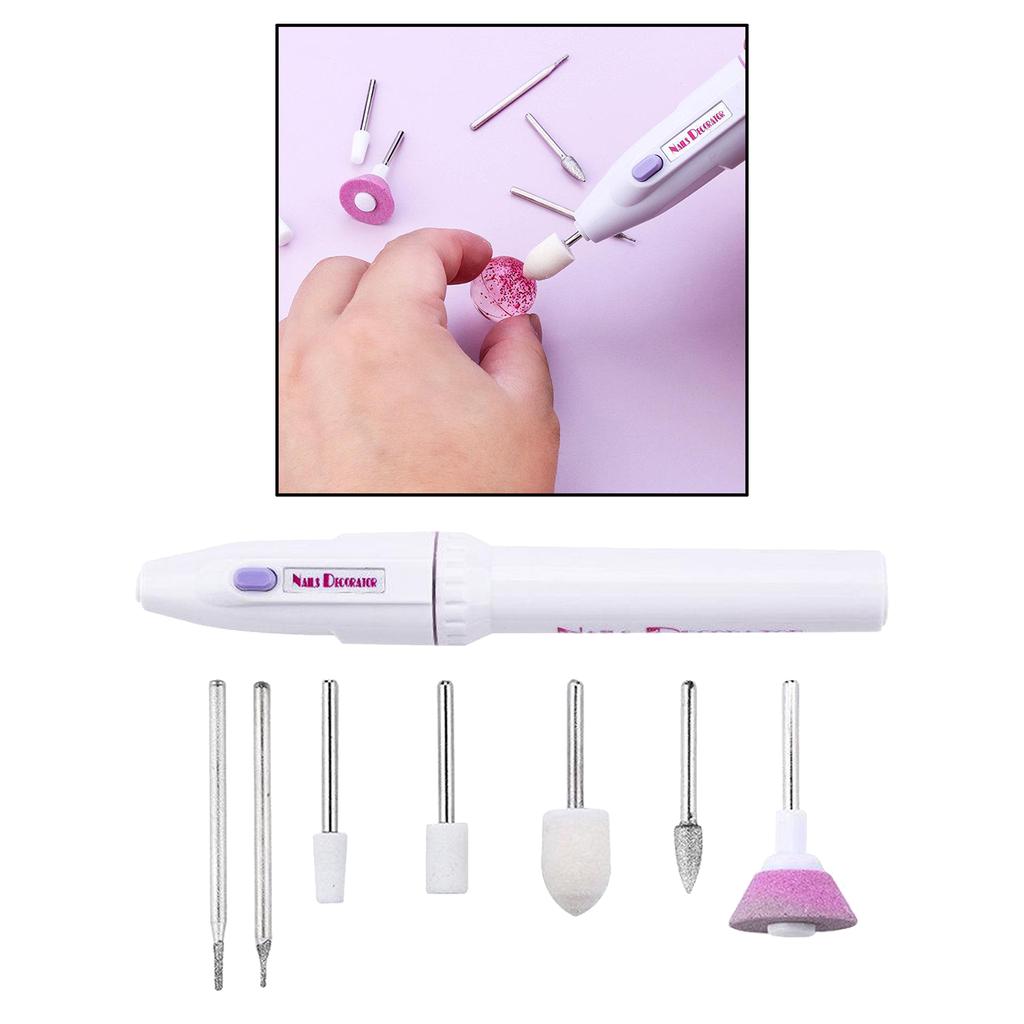 Buy Electric Rotary Tool Kit Epoxy Resin Jewelry Nail Drill Tools ...