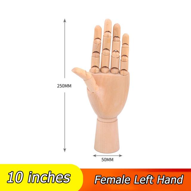 Buy Drawing Sketch Mannequin Model Movable Limbs Wooden Hand Body Draw ...