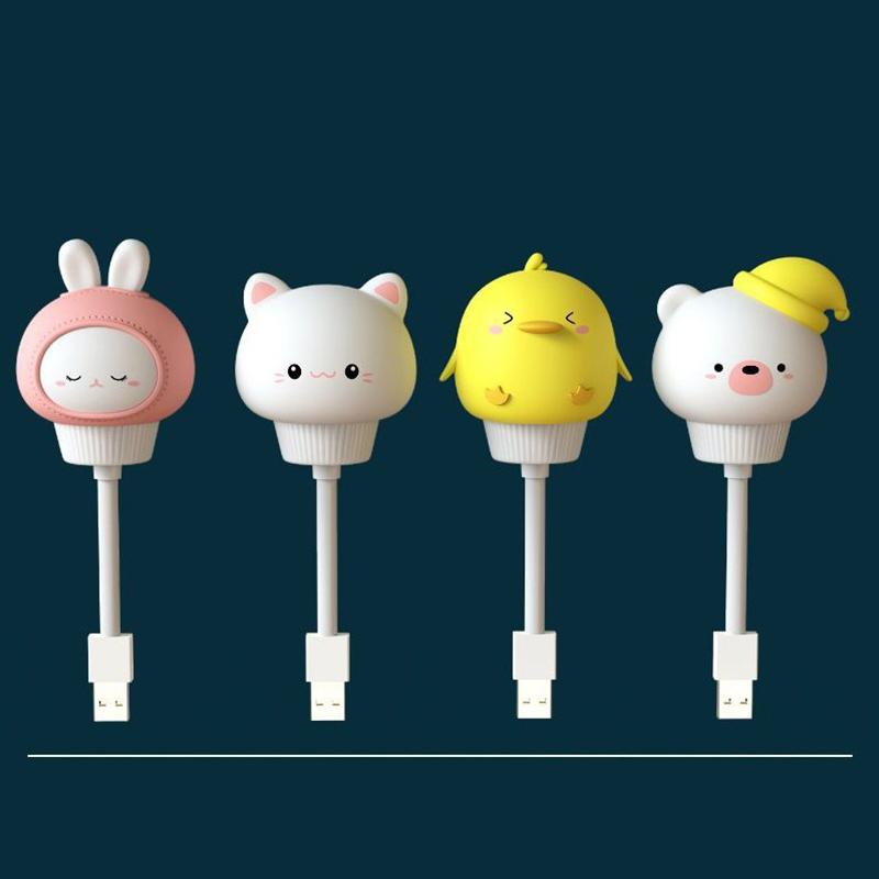Little Night Light Children'S Light Usb Led Night Light Bear Bunny ...