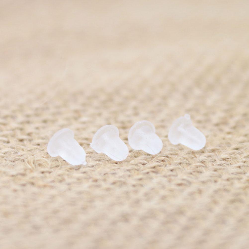 Buy 50Pcs Studs Pads Durable Ear Studs Pads Earstud Padded Earring ...