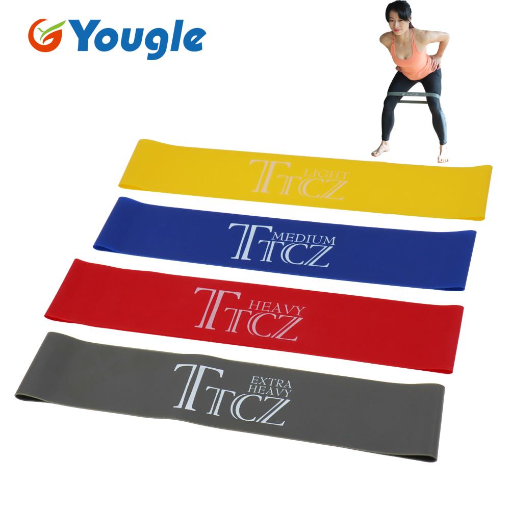 Buy Yoga Pilates Resistance Band Exercise Loop Rubber Bands Fitness ...