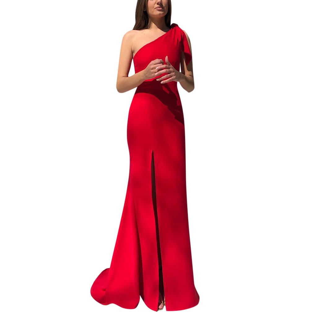 Buy Women Sequin Prom Party Ball Gown Sexy Gold Evening Bridesmaid V