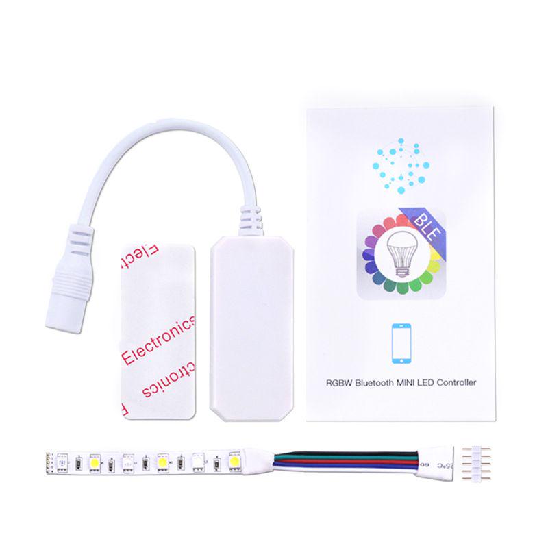 Buy Bluetooth RGBW/RGB Controller for LED Light Strips Android and iOS ...