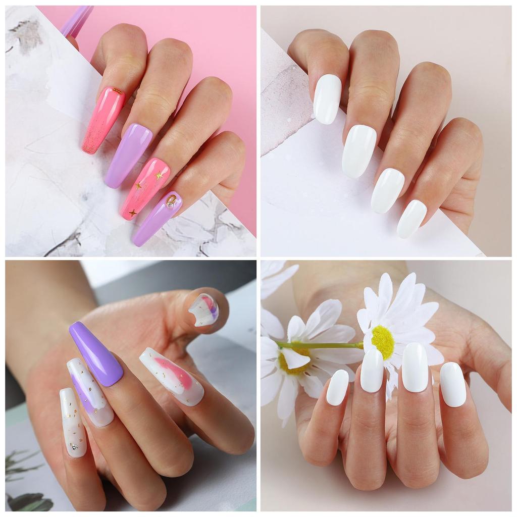 Buy COSCELIA Nail Gel Polish Set 5ml And USB Cable LED Nail Lamp With ...